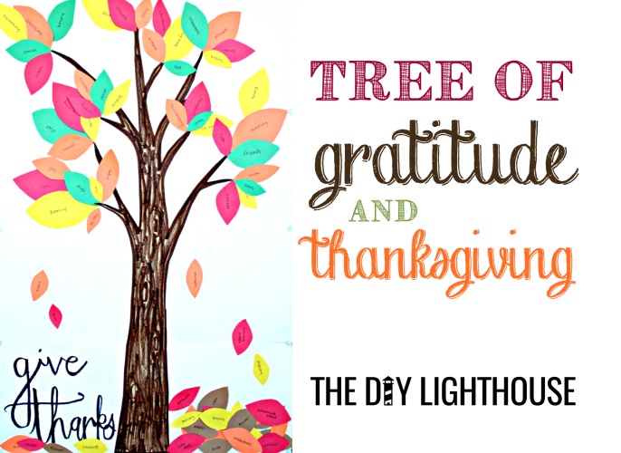 Tree of Gratitude and Thanksgiving How-to - The DIY Lighthouse