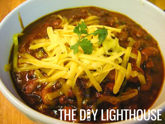 Turkey chili - The DIY Lighthouse